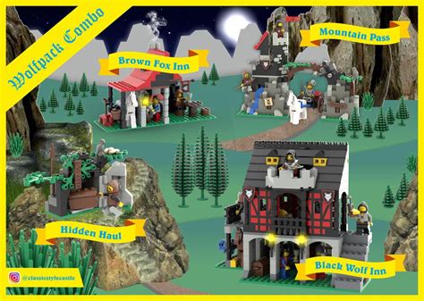 Lego Moc Wolfpack Combo By Classicstylecastle Rebrickable Build