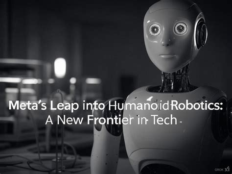 Metas Leap Into Humanoid Robotics A New Frontier In Tech By Types Digital Cubed