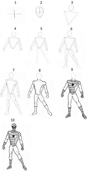 Como Dibujar Emojis De Spiderman Paso A Paso Dibujo De Emoji Spiderman