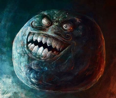 Viralmente Rage Face Paintings