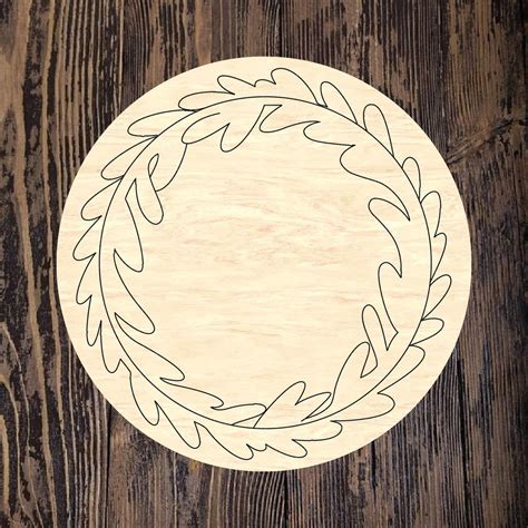 Ash Circle Wreath Home Creations Milling And Signage