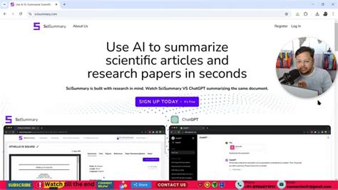 Scisummary Ai Powered Research Paper Summarization Tool