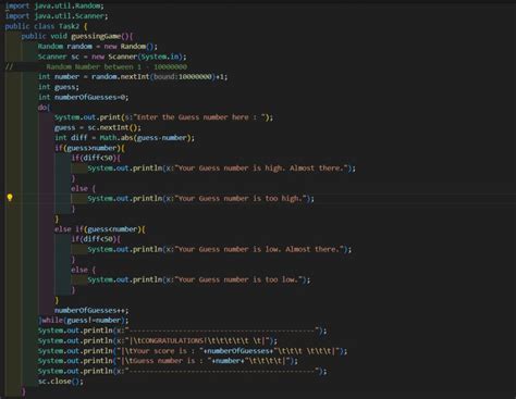 Java Programming Internship Prodigyinfotech Coding Learning