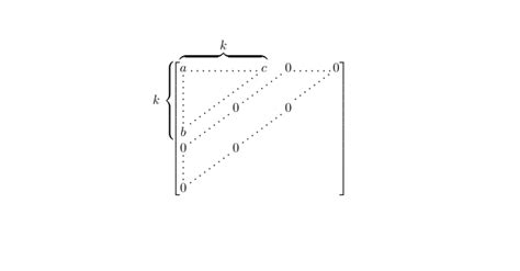 matrices how to put brackets with label on matrix tex latex stack