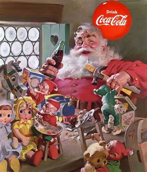A história dos anúncios de Natal da Coca Cola em 53 imagens Observador