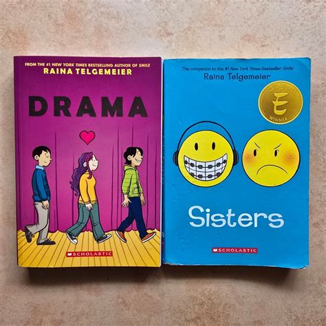 Drama And Sisters By Raina Telgemeier Comics 📖 Hobbies And Toys Books