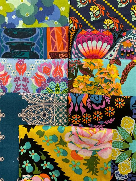 Fluent Blue 9 Half Yards Villa Rosa Designs