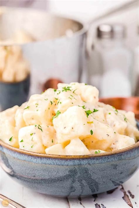 Easy Old Fashioned Creamed Potatoes