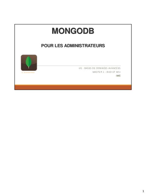 mongo db pdfcoffee