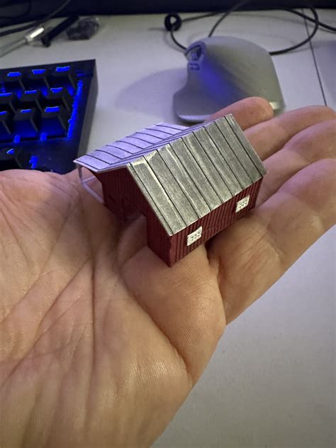 3d Printer Ho Scale Small Barn And Accessories • Made With Mars 3・cults