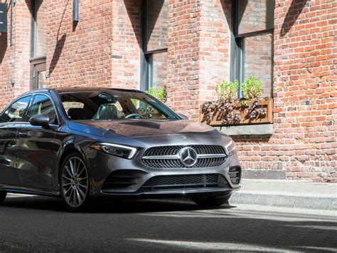 2020 Mercedes Benz A Class 62 Exterior Photos Us News