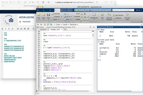 Teaching Computational Geosciences With Matlab Part 1 Technical Aspects Matlab And Python
