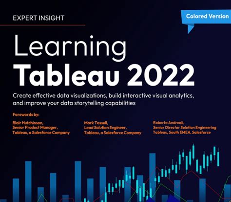 Learning Tableau 2022 Create Effective Data Visualizations Expert