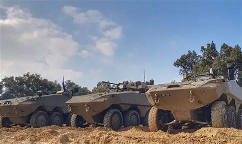 Israel Begins Production Of Eitan The First Wheeled Apc Israel