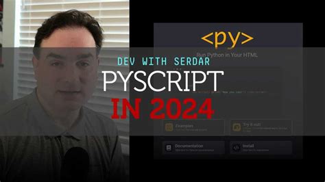 Pyscript Python In The Browser Revisited Infoworld