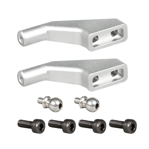 Oshm4010s Main Rotor Grip Arm Set Silver M1 Hobby Store Australia
