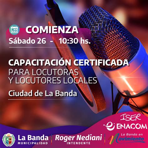 El municipio dará inicio a la capacitación para locutores certificada