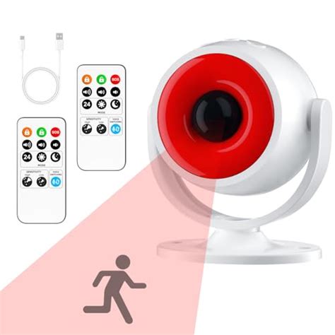 Alarma Con Sirena Y Sensor De Movimiento