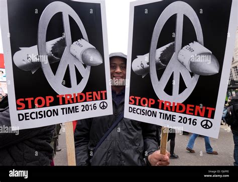 Trident Cnd Protest Through Central London Was Biggest Anti Nuclear