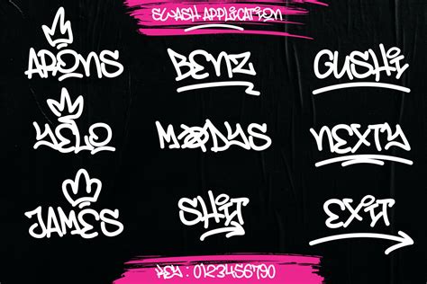 Street Rats Monoline Graffiti Font Cikareotype