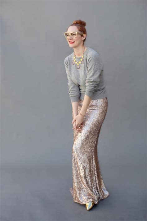 20 Best Ways To Rock Sequin Maxi Skirt This Holiday Season Styleoholic