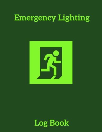 Emergency Lighting Log Book Emergency Lighting Test Log Book With Monthly Emergency Light
