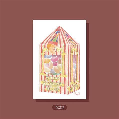 โปสการ์ด แฮร์รี่พอตเตอร์ Harry Potter Postcard โปสเตอร์ตกแต่งห้อง ภาพวาด รูปสีน้ำ Shopee Thailand