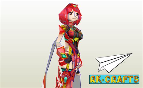 RK Crafts Pyra Papercraft