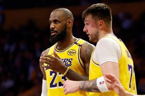 Luka Dončić And Lebron James Lead La Lakers To Thrilling Ot Win Over