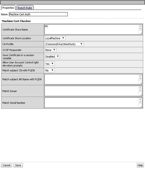 Machine Certificate Checker Service Installed But Uac Still Wants