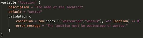 custom validation rules in terraform by jorge gongora medium