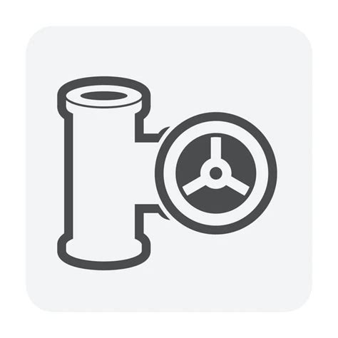 Flow Control Valve Icon Stock Vector By Roncivil 205943610