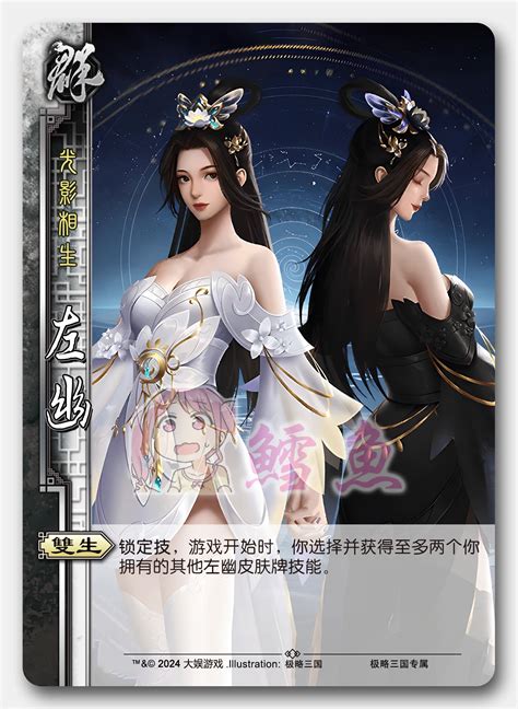 极略三国左幽武将制图 哔哩哔哩