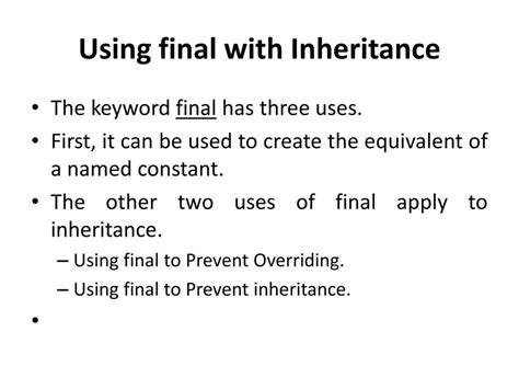 Inheritance Basics Ppt Download