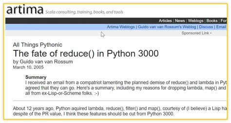 Python 之父为什么嫌弃 lambda 匿名函数 python匿名函数lambda