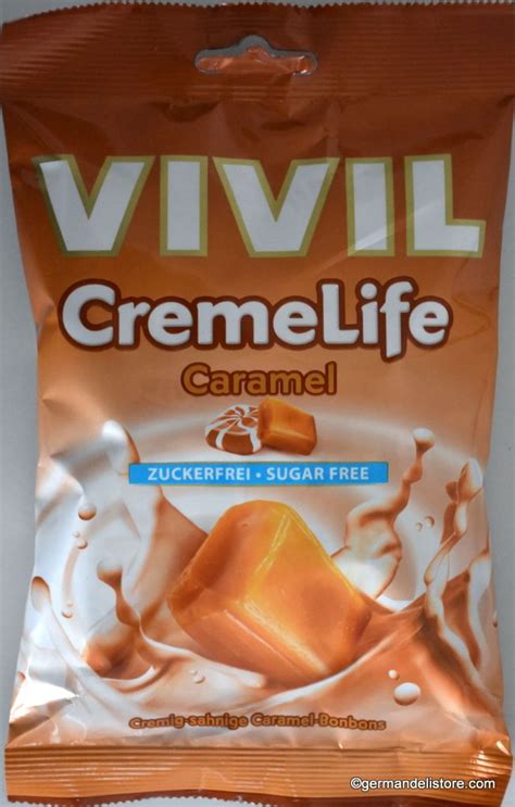 Vivil Cremelife Caramel Flavour Sweets Sugar Free 110g Sugar Free