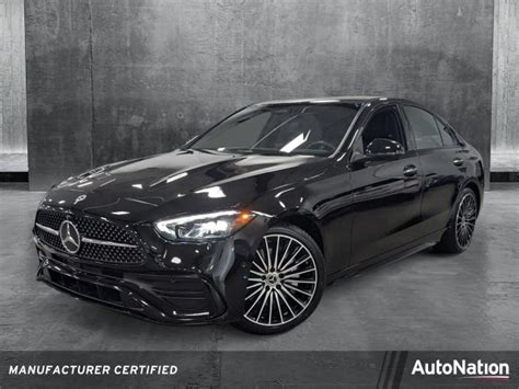 Pre Owned 2024 Mercedes Benz C Class C 300 4dr Car In West Palm Beach