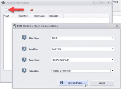 SOLIDWORKS Manage Change PDM State Process