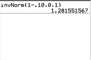 How To Find The Z Critical Value On A TI 84 Calculator