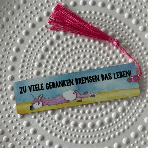 Lesezeichen Alu Ausgebremst Zaubereinmaleins Shop