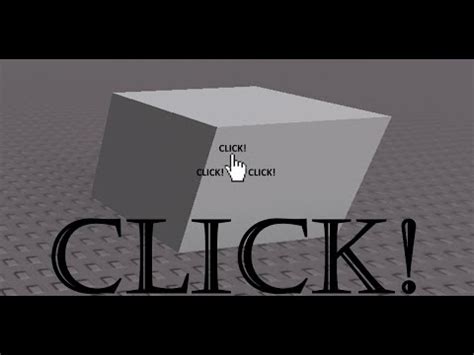 How To Use A Clickdetector In Roblox Part EASY YouTube