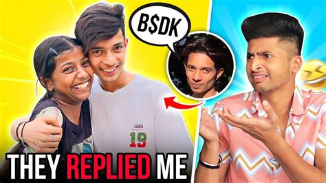 NIBBA AND HIS 16 YEAR OLD WIFE ROASTED ME ON INSTAGRAM REEL YouTube