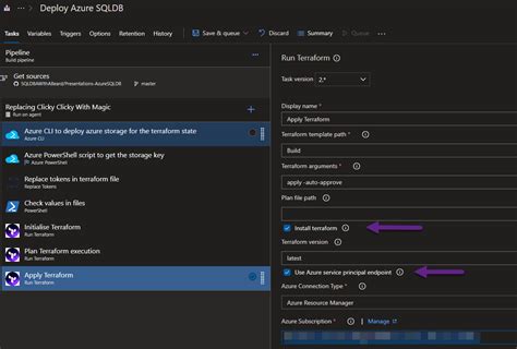 Building Azure Sql Db With Terraform Using Azure Devops