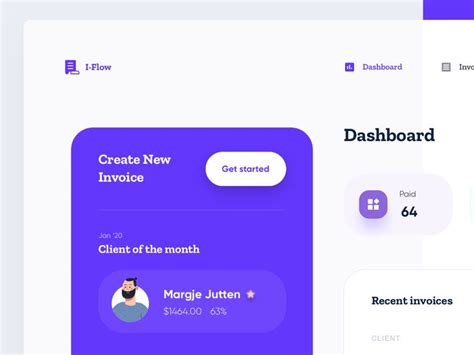 Invoice Builder Invoice Management Platform Design Invoice