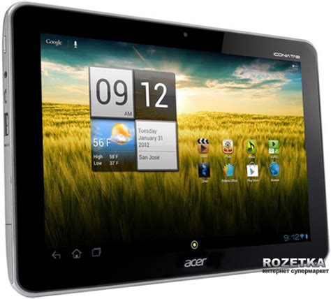 Планшет Acer Iconia Tab A210 16GB (HT.HAAEE.005) Titanium Официальная ...