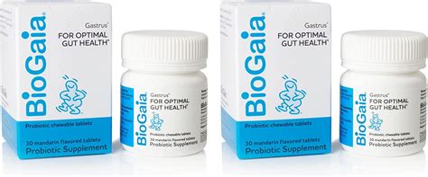 Biogaia Gastrus Probiotic Chewable Tablets For Stomach Discomfort Gas