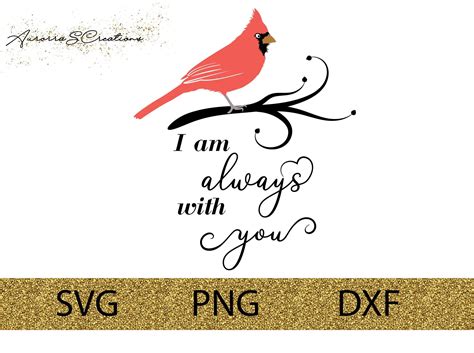 Angel Silhouette My Step Mom I Am Always Cardinal Birds Pet Paws