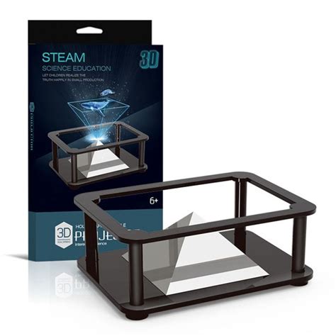 Universal Plastic 3d Holographic Display Stand Toys Creative Pyramid