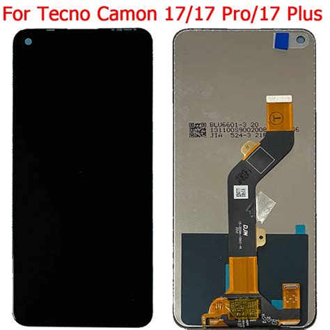 New Original For Tecno Camon 17 CG6 17 Plus CG7 17 Pro CG8 Display LCD