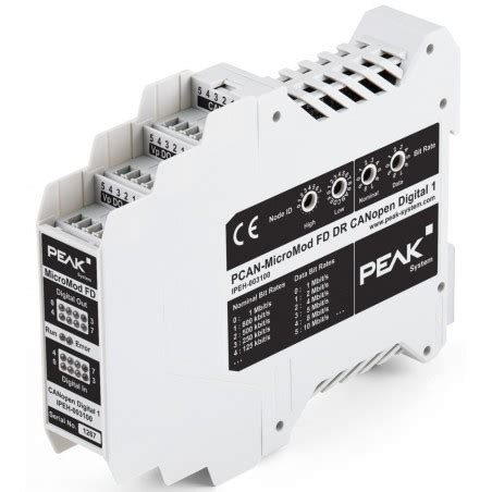 Industrial CANopen And CANopen FD Module For Digital I O Applications